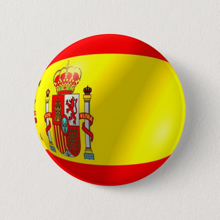 Spanish Flag Button | Zazzle.co.uk