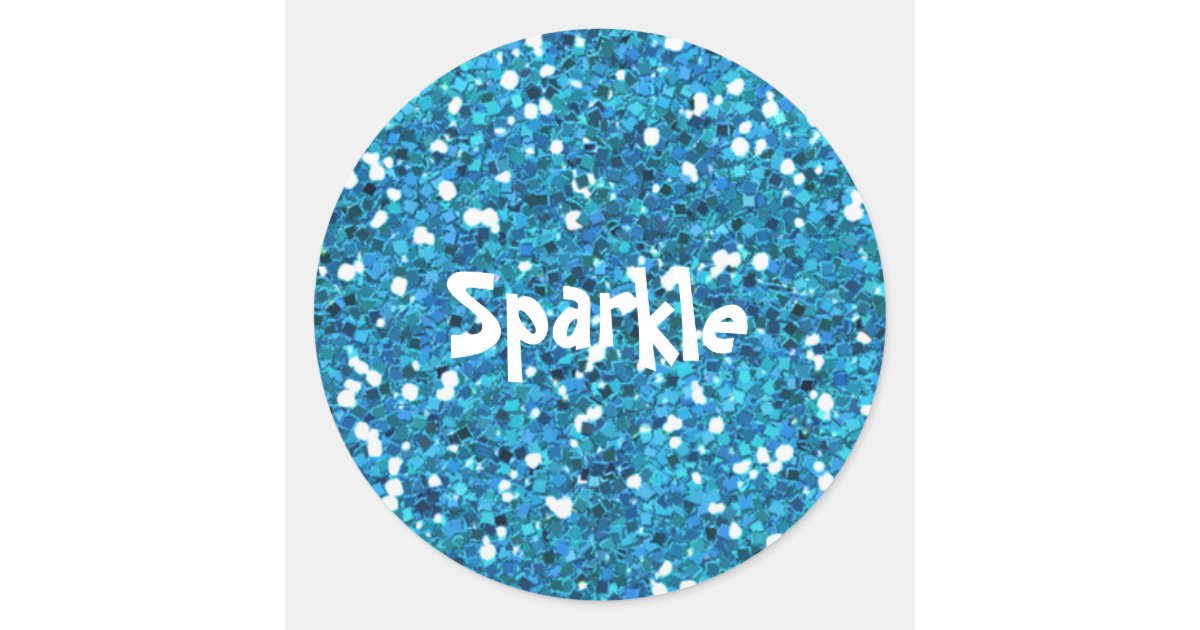 Sparkle Sticker | Zazzle