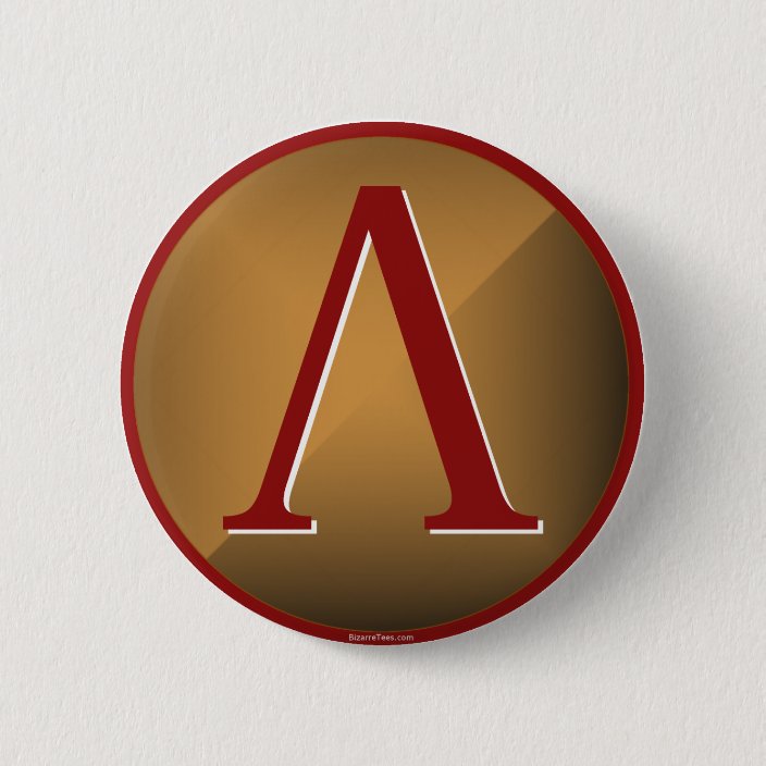 Spartan Lambda Shield 6 Cm Round Badge | Zazzle.co.uk