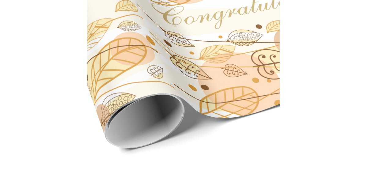Special Occassions Wrapping paper-Congratulations Wrapping Paper | Zazzle