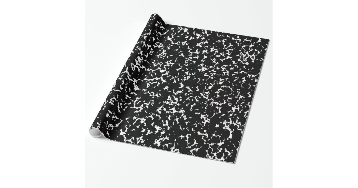 Speckle Notebook Design Wrapping Paper | Zazzle