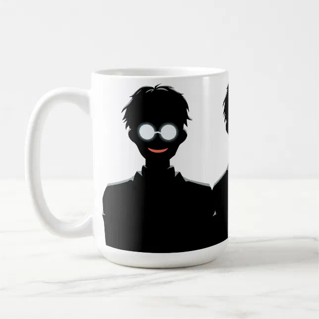 Spectres of Mirth (Anime Silhouette) Coffee Mug | Zazzle
