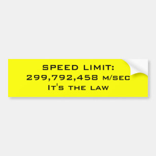 Speeding Funny Bumper Stickers & Car Stickers | Zazzle UK