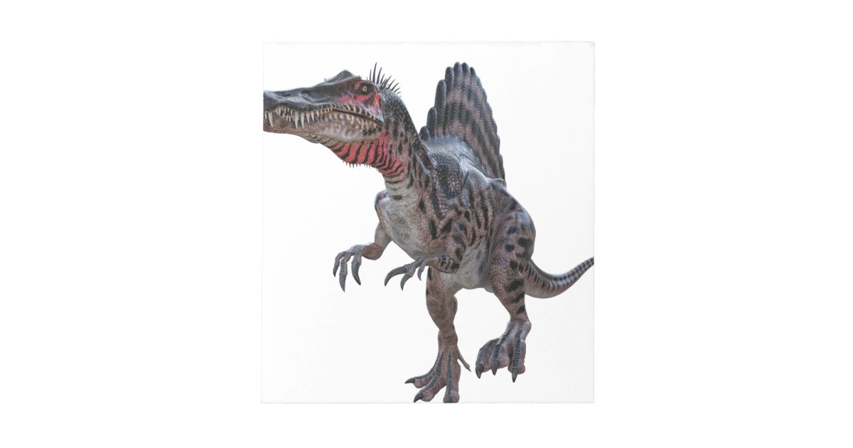 Spinosaurus Running Notepad | Zazzle