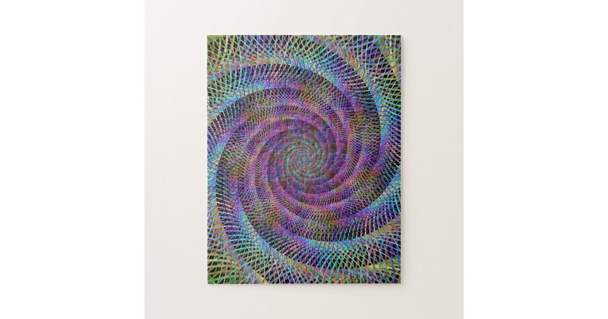 Spiral Jigsaw Puzzle | Zazzle