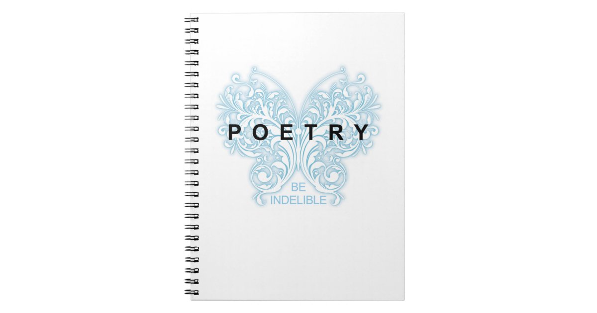 Spiral Notebook – Poetry Journal | Zazzle