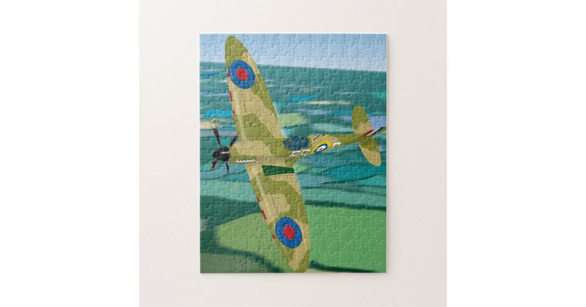 Spitfire jigsaw puzzle | Zazzle