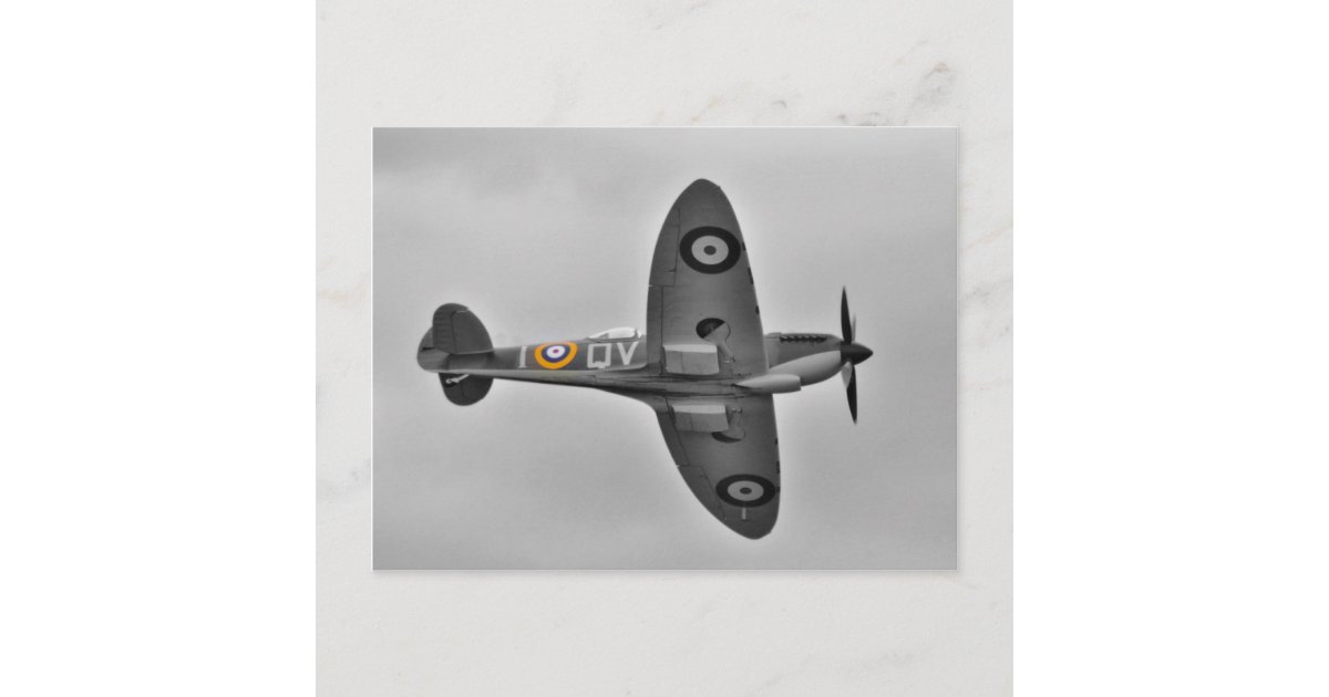 Spitfire Postcard | Zazzle