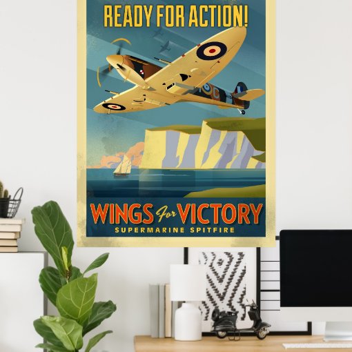 Spitfire Poster | Zazzle