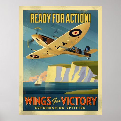 Spitfire Poster | Zazzle