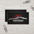 Sports Car Odometer Logo | Auto Business Card | Zazzle