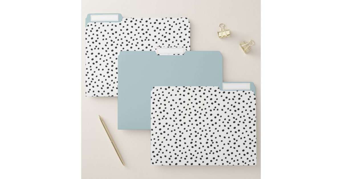 Spots File Folder | Zazzle