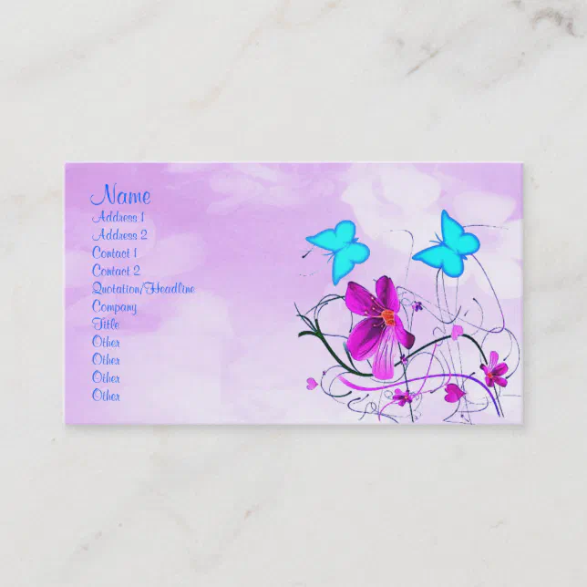 Spring Business Card | Zazzle