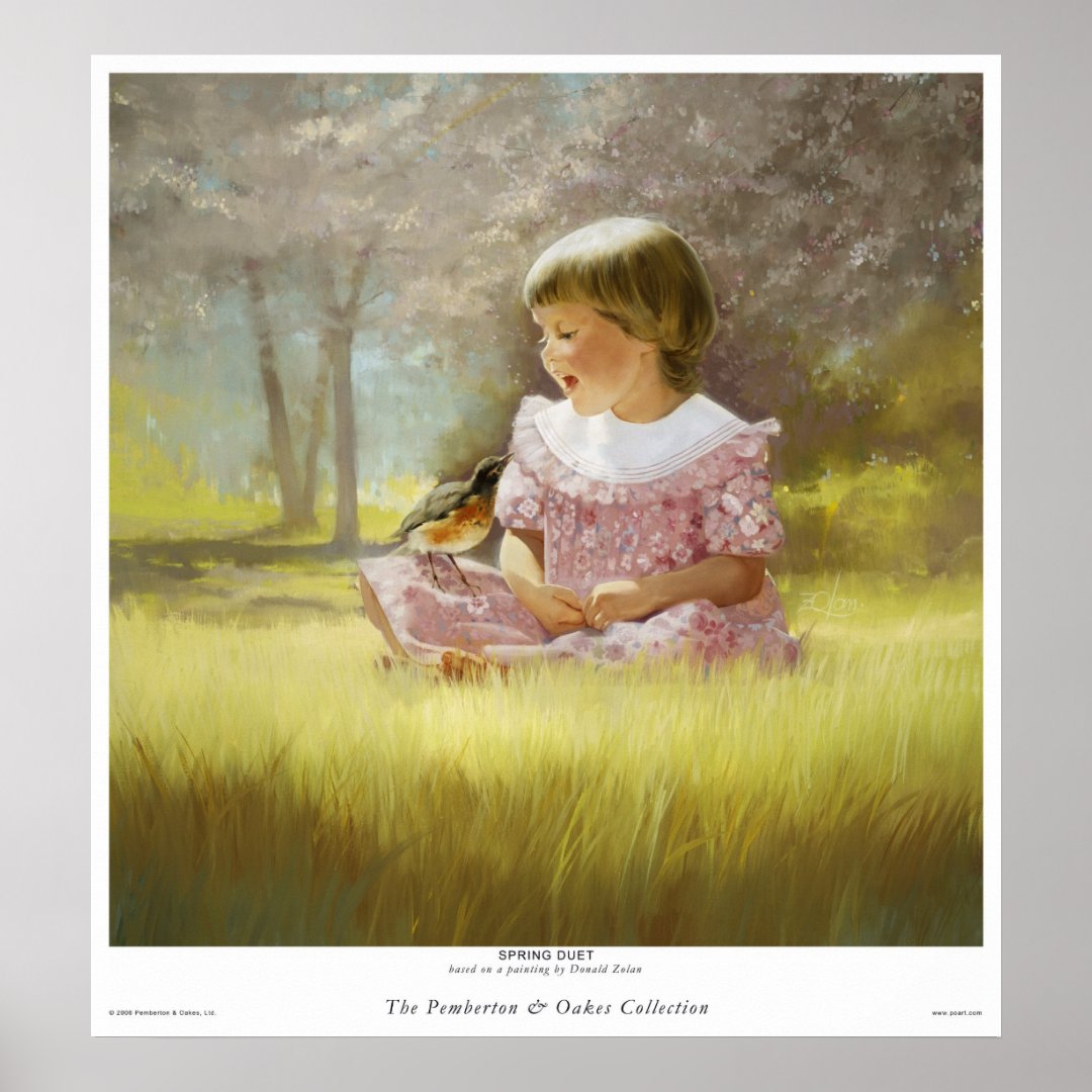 Spring Duet Poster | Zazzle