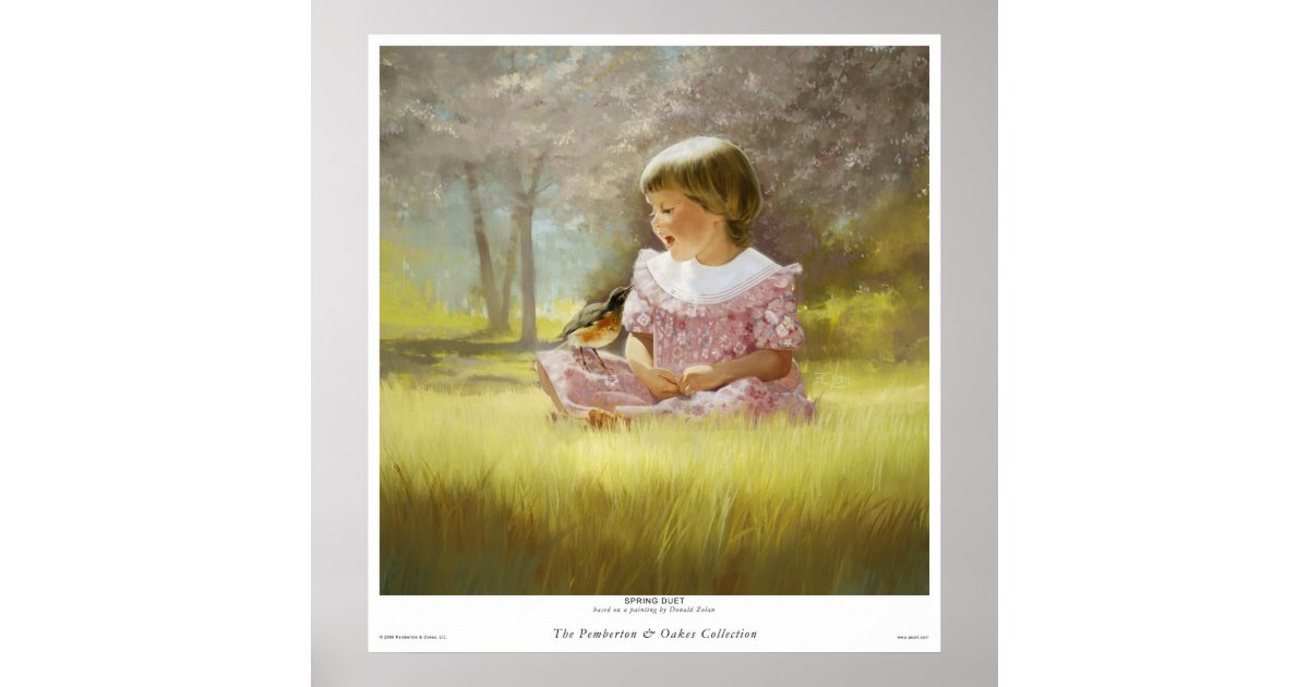 Spring Duet Poster | Zazzle