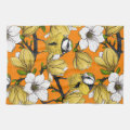 Spring time in yellow tea towel | Zazzle