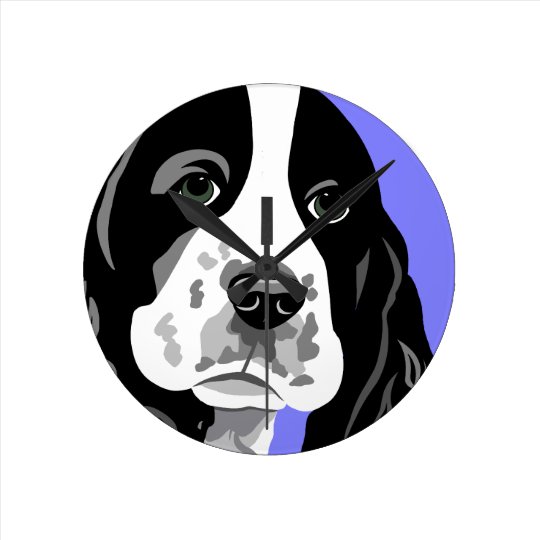 Springer Spaniel Art Clocks | Zazzle.co.uk