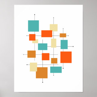 Mid Century Posters | Zazzle.co.uk