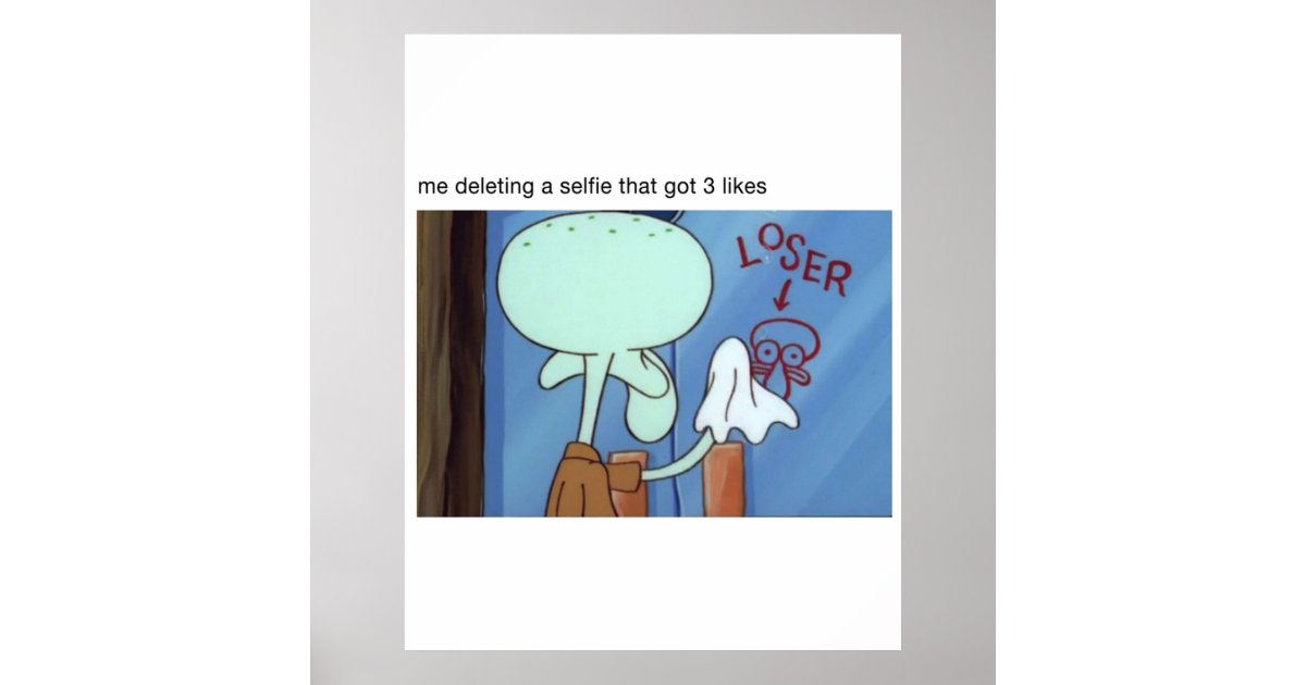 Squidward Poster | Zazzle