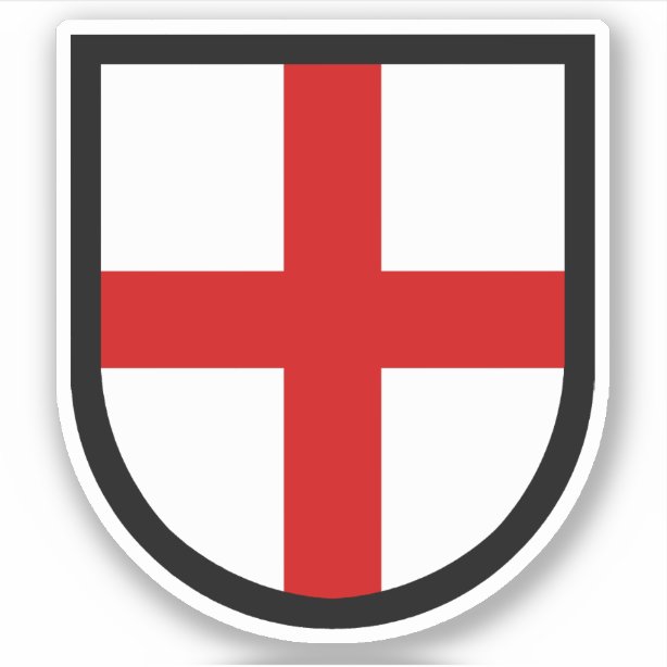 St George Cross Stickers & Labels | Zazzle UK