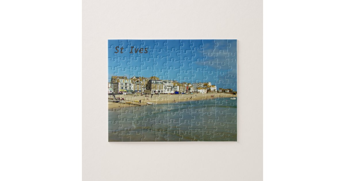 St Ives Cornwall England Photo Jigsaw Puzzle | Zazzle