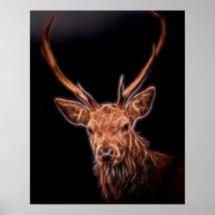 Stag Posters & Prints | Zazzle UK