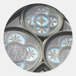 Stained Glass Windows Stickers & Labels | Zazzle UK