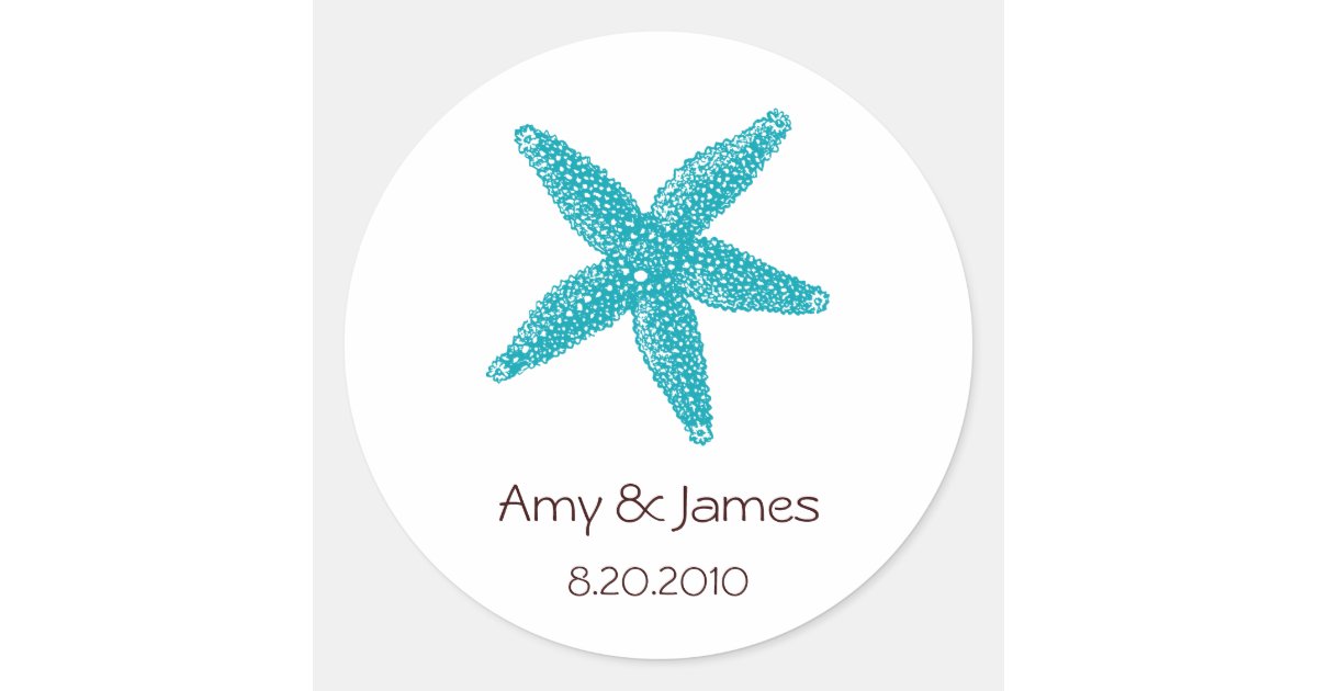 Starfish Stickers | Zazzle