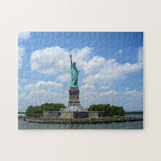 Statue of Liberty New York. Jigsaw Puzzle | Zazzle.co.uk