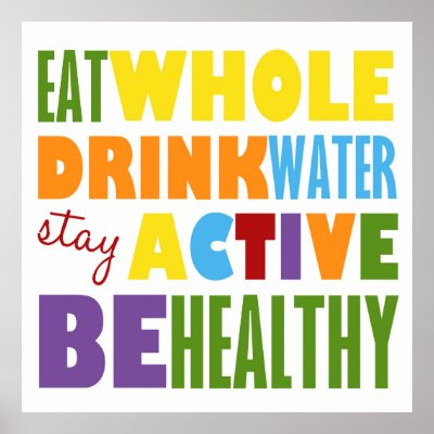 Stay Healthy Posters & Prints | Zazzle UK
