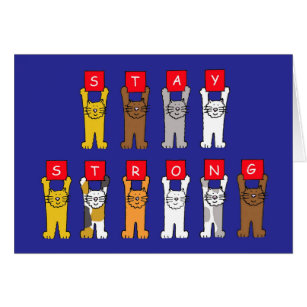 Stay Strong Cards | Zazzle UK