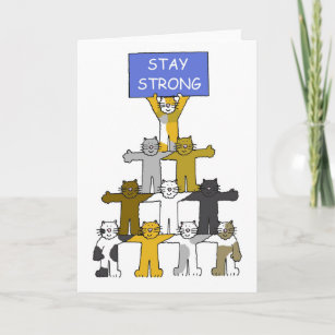 Stay Strong Cards | Zazzle UK