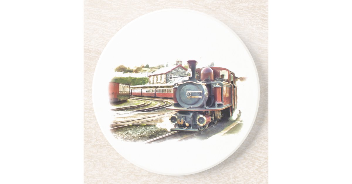 STEAM TRAINS COASTER | Zazzle