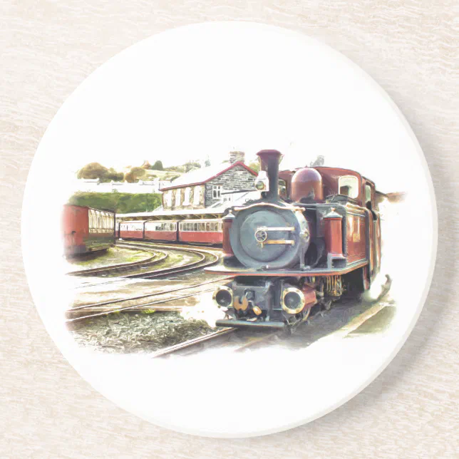 STEAM TRAINS COASTER | Zazzle