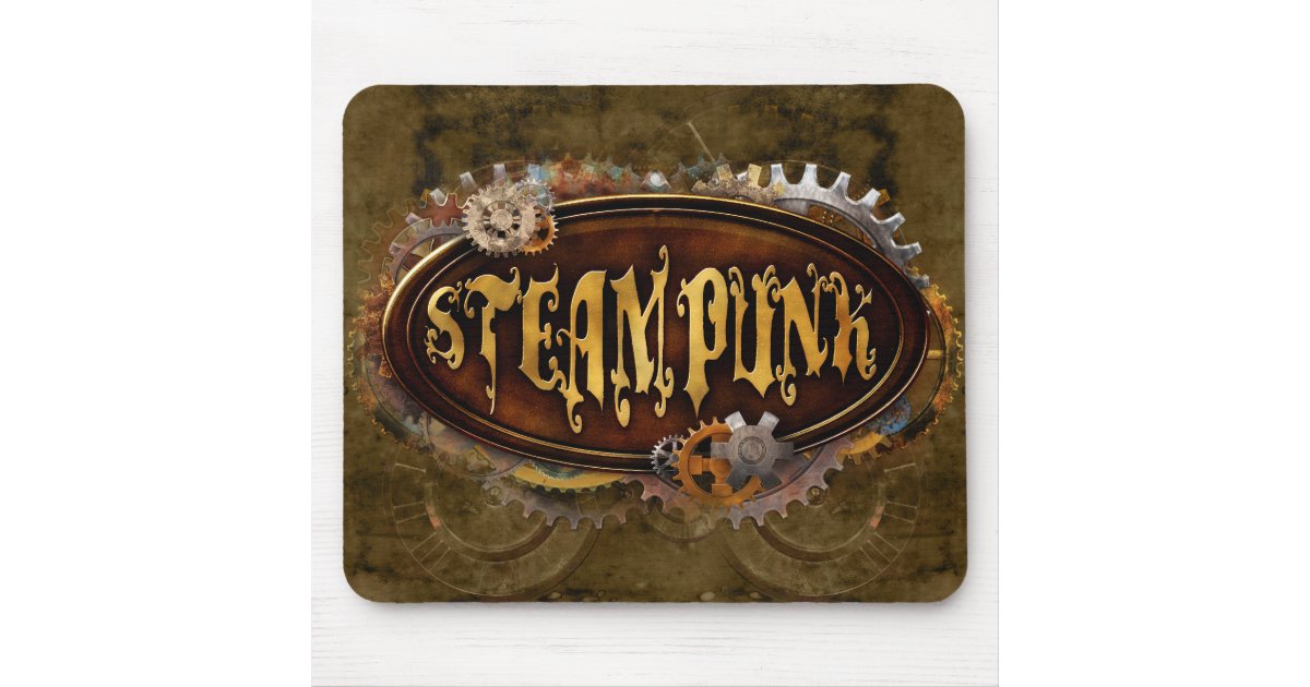 Steampunk Sign Mousepad | Zazzle