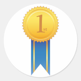 1st Prize Stickers & Labels | Zazzle UK