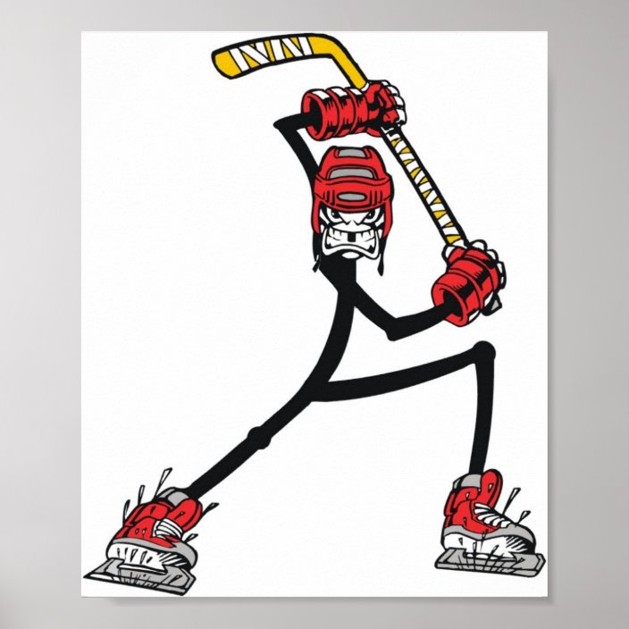 StickMan Poster | Zazzle.co.uk