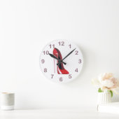 Stiletto Shoe Art Clocks | Zazzle
