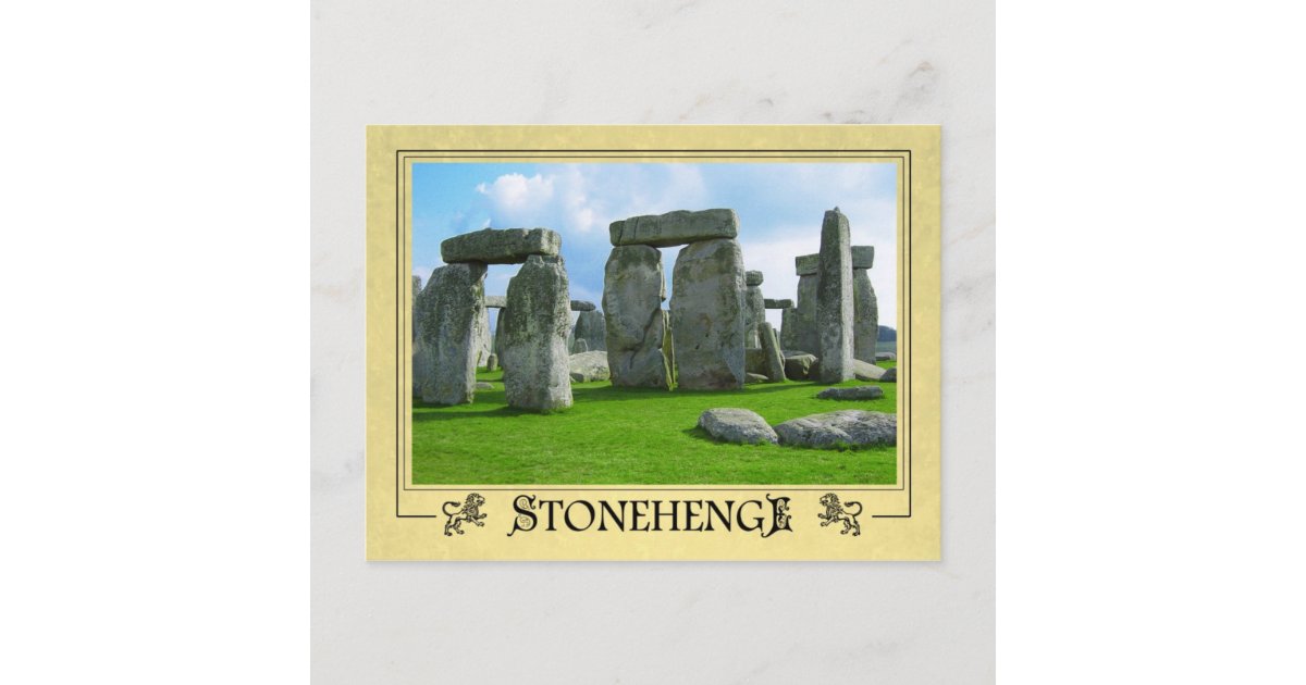 Stonehenge, Wiltshire, England Postcard | Zazzle