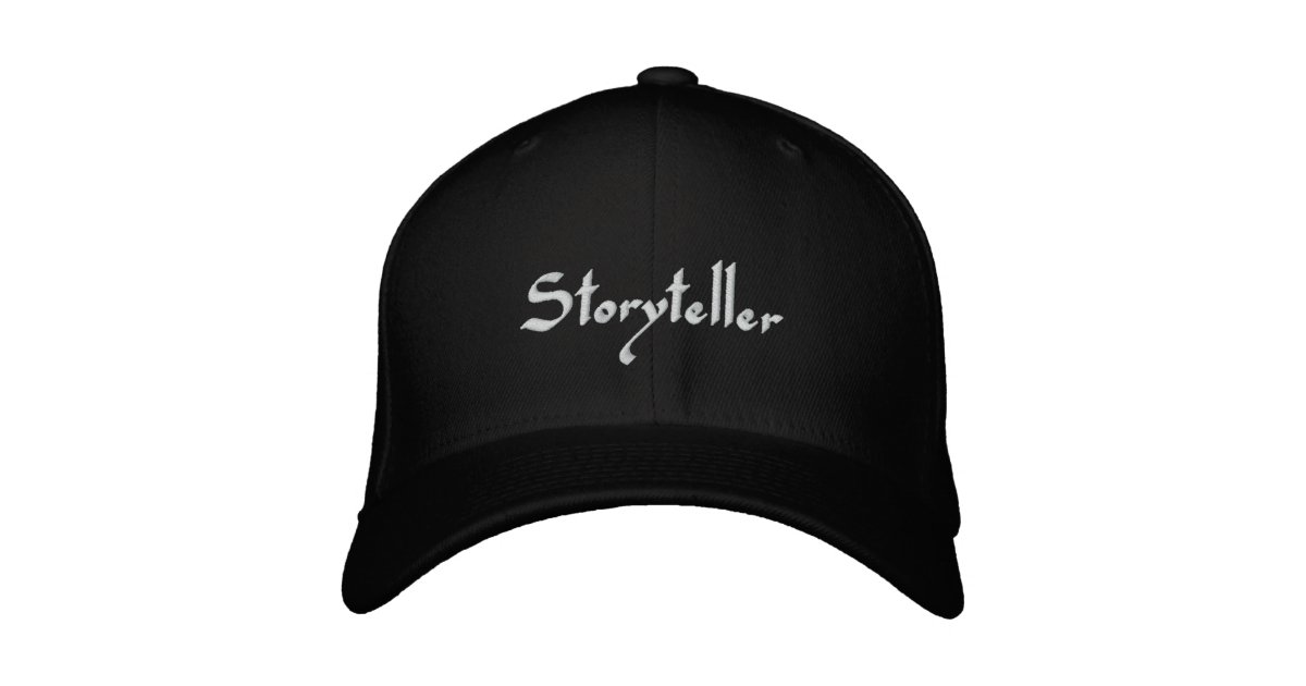 Storyteller Embroidered Hat | Zazzle