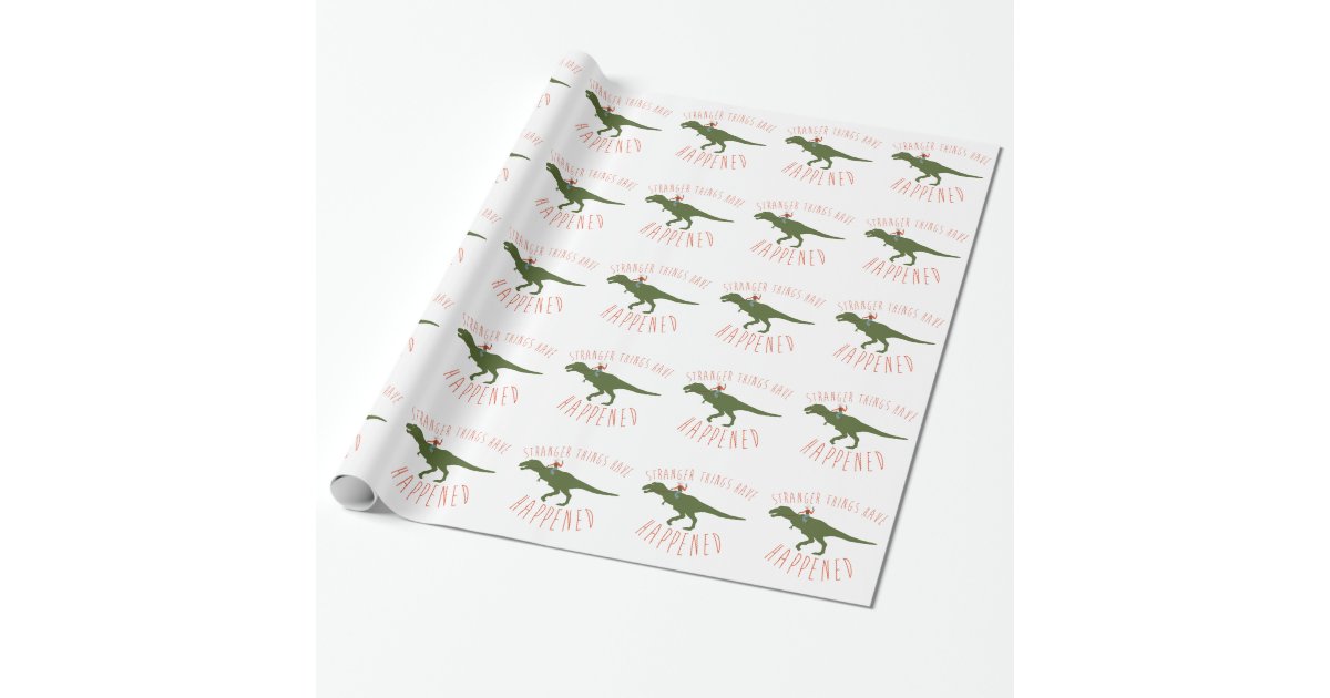 Stranger Things Wrapping Paper | Zazzle