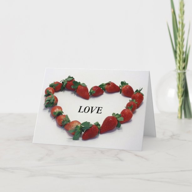 Strawberry Cards | Zazzle UK