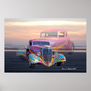 Street Rod Art & Wall Décor | Zazzle.co.uk