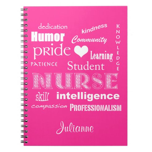 Nurse Notebooks | Zazzle.co.uk