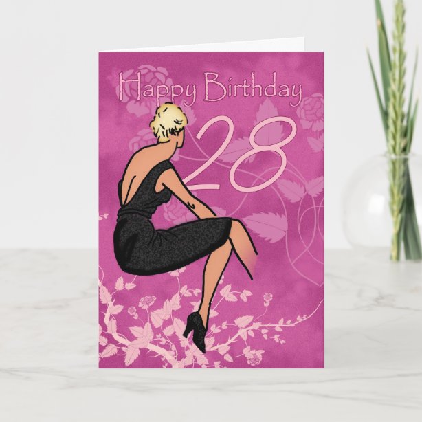 28th Birthday Cards | Zazzle UK