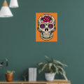 Sugar Skull Poster | Zazzle