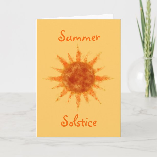 Summer Solstice Cards | Zazzle UK