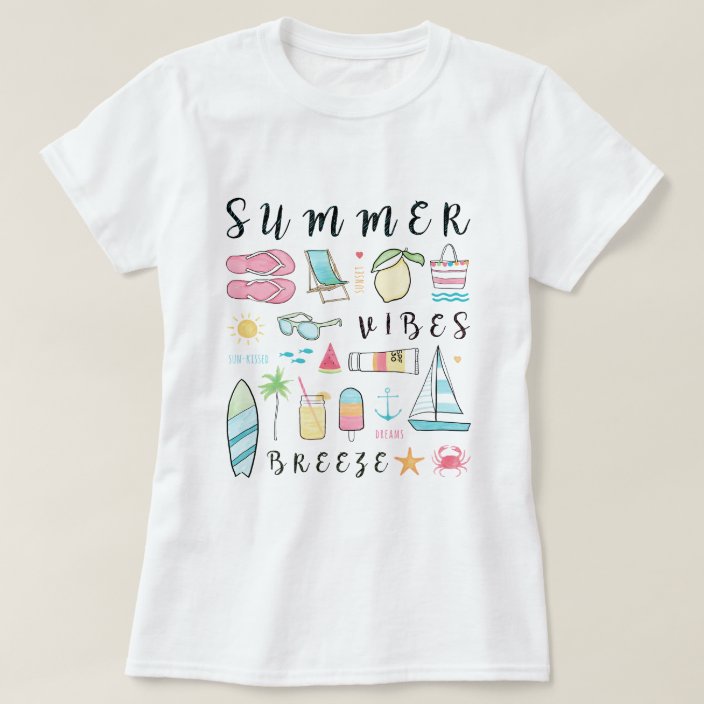 Summer T-Shirt | Zazzle.co.uk