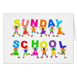 Sunday School Cards & Invitations | Zazzle.co.uk