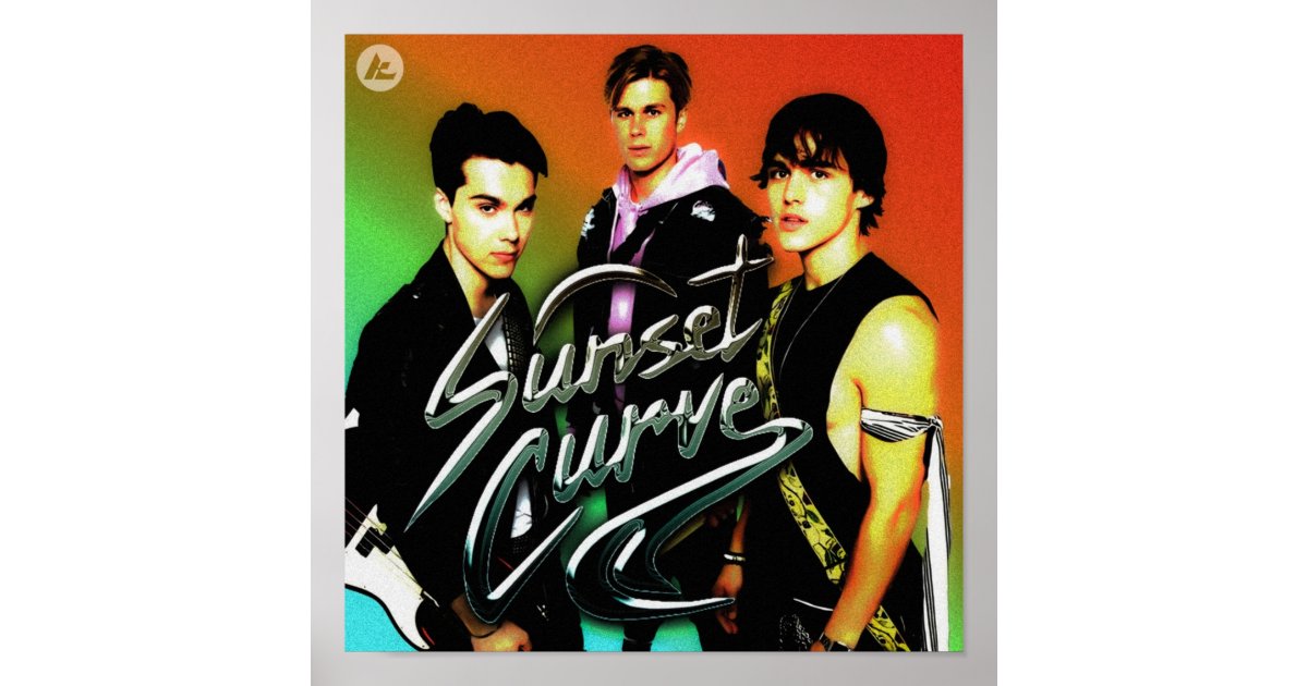 Sunset Curve Album Cover Poster | Zazzle